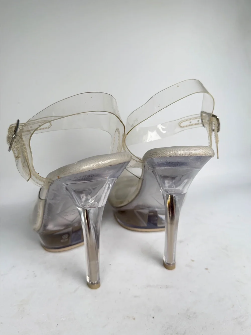 the shoe ferry | Shoes | The Shoe Ferry Olympian Clear Lucite Bikini ...